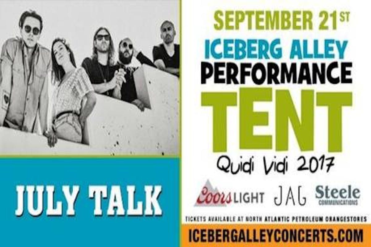Burton Cummings and July Talk join Iceberg Alley lineup | PNI Atlantic News