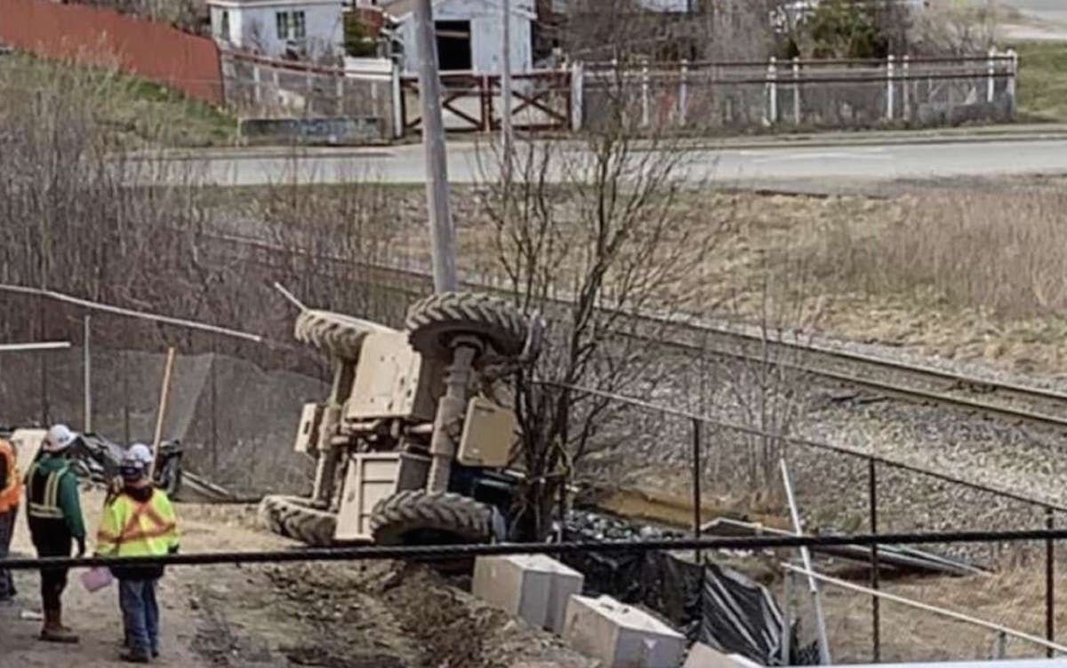 Telehandler accident at Cape Breton worksite knockouts out power to New ...