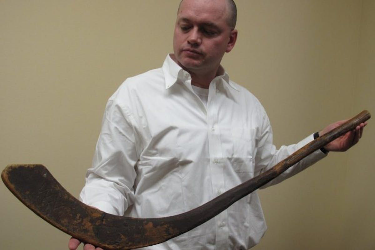 'Oldest hockey stick' on display in New Minas, Wolfville Gallery | PNI ...