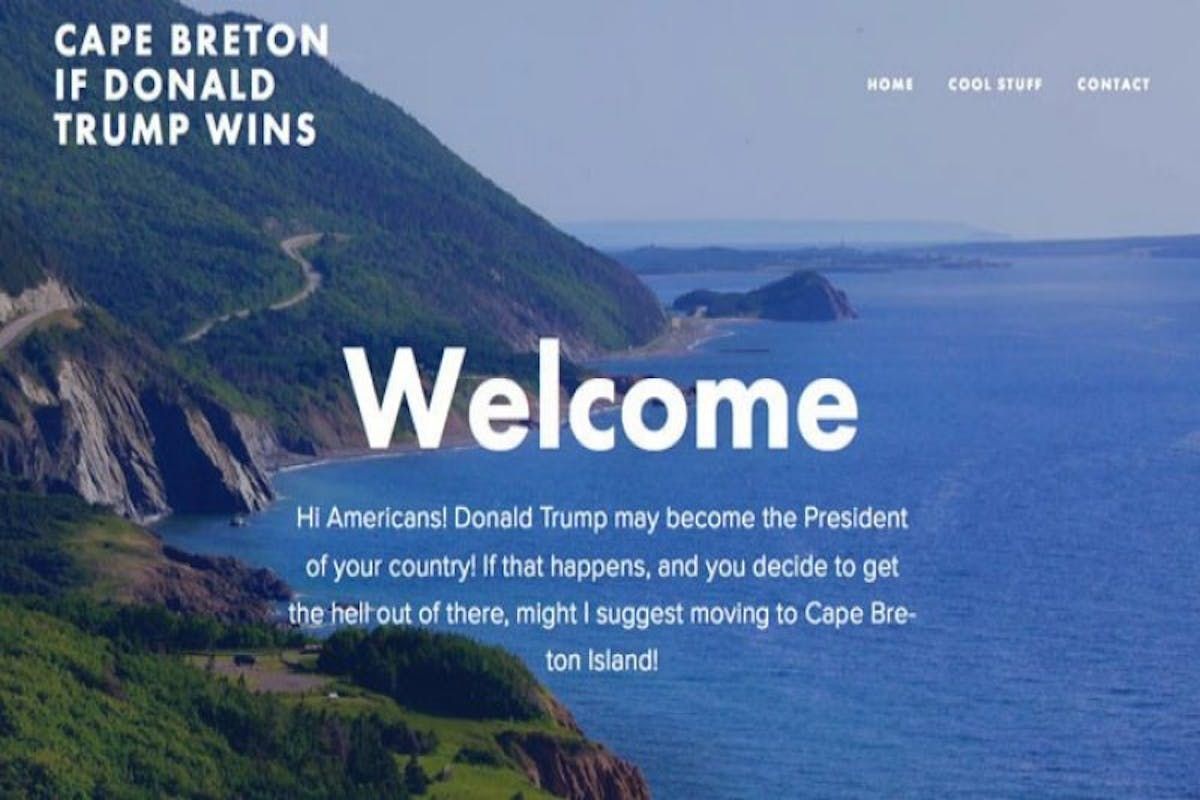 Trump-eting Cape Breton to Americans Gallery | PNI Atlantic News