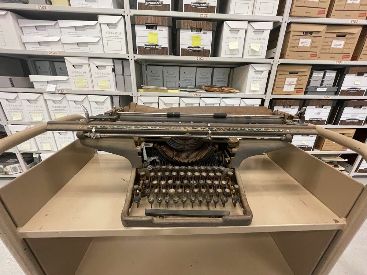 Typewriter belonging to famed N.L. author Cassie Brown donated to ...