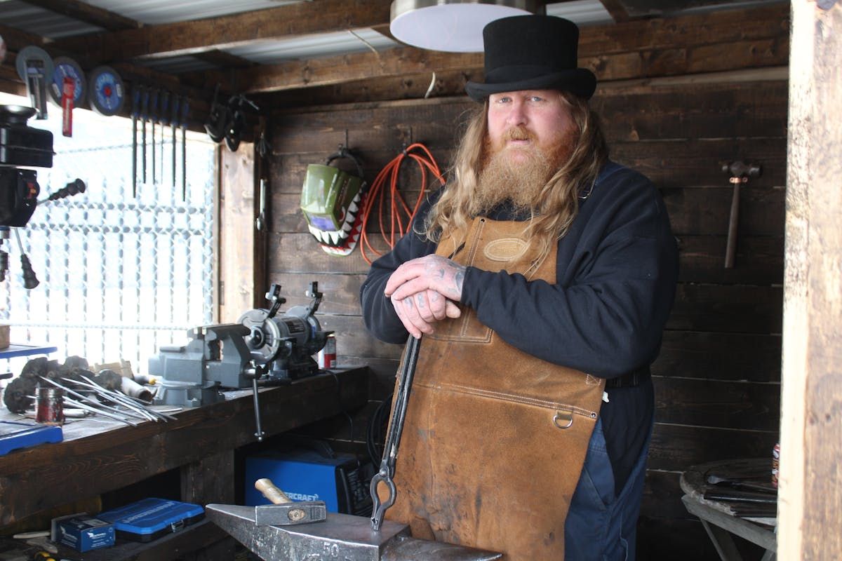 Unexpected success leads to Cape Breton blacksmith's portside shop | PNI Atlantic News