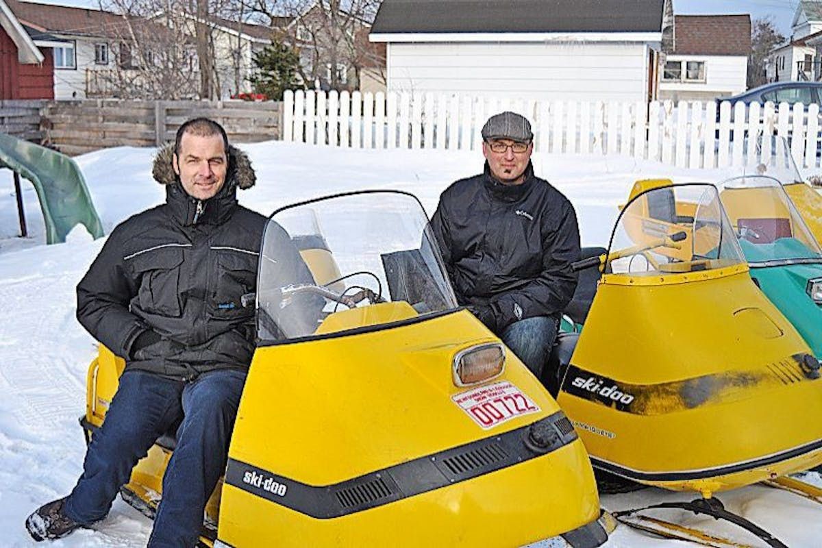 City brothers proud of vintage snowmobile collection Gallery | PNI ...