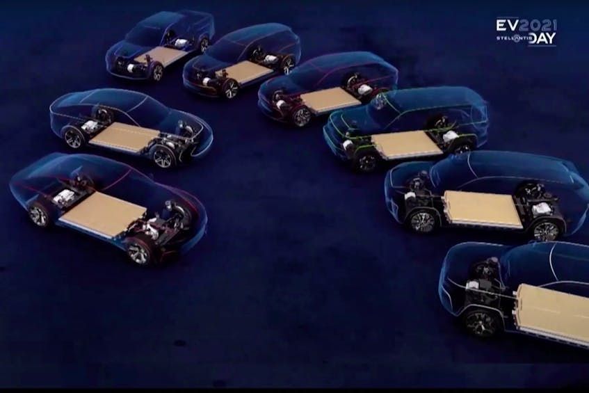 Stellantis shows off four new battery-driven platforms during EV Day ...