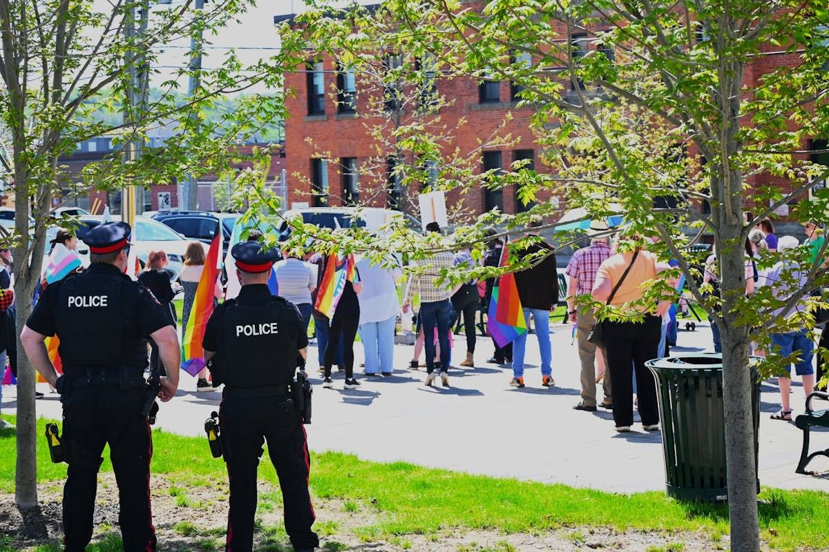 Woodstock, N.B., pride rally invokes pain and emotion as rights are ...