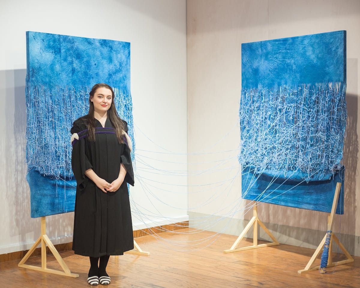 Emma Burry a graduate of Grenfell Campus in Corner Brook, a regional ...