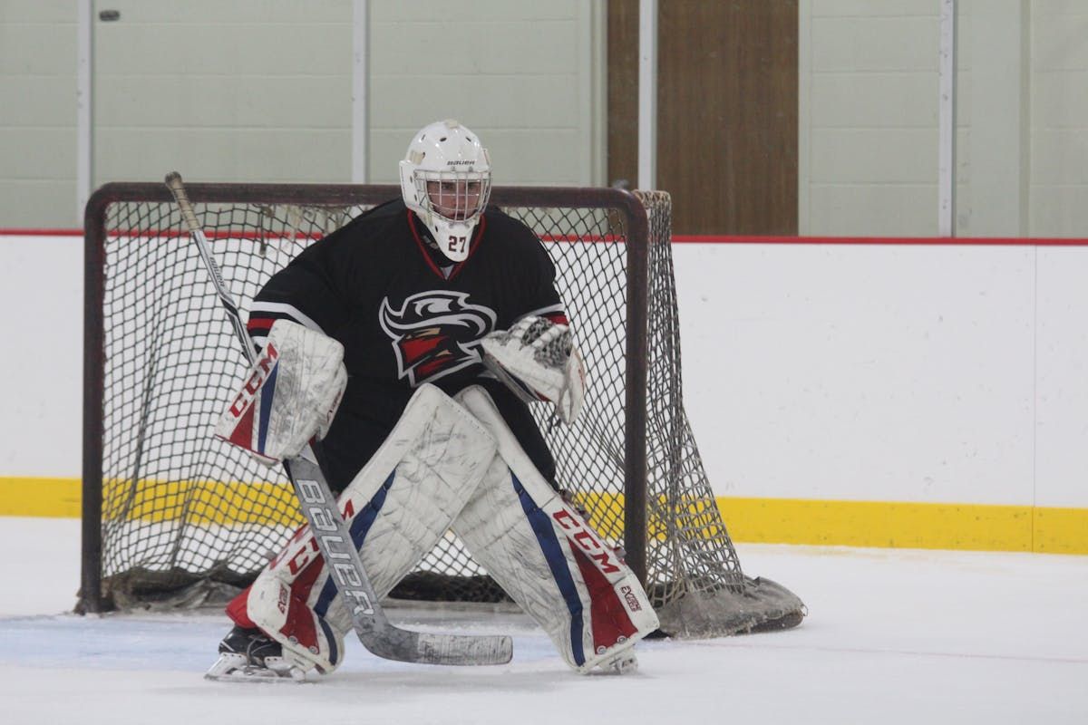 Finding his way in the crease has its share of challenges for goalie ...