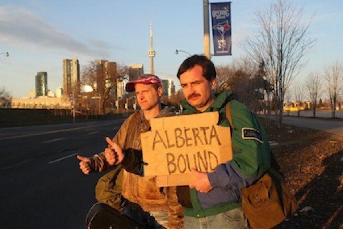 Terry and Parnell helping with Tyne Valley Oyster Fest world record ...