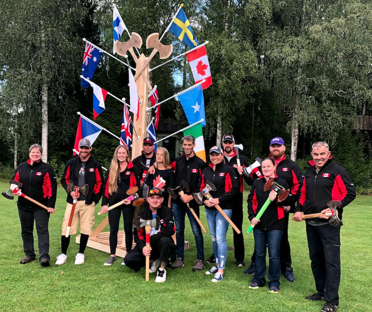 Barrington hits the bullseye and named host for 2021 world axe throwing ...