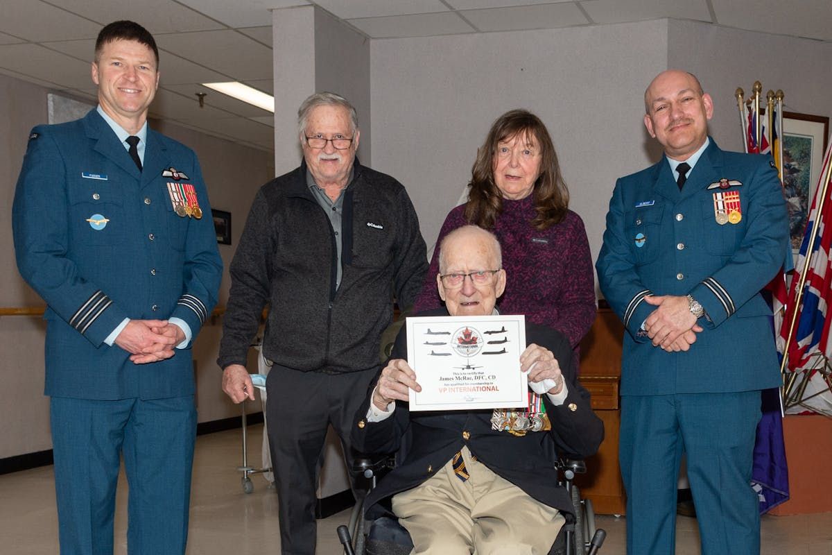 105-year-old Yarmouth veteran James 'Jim' McRae recognized by Maritime ...
