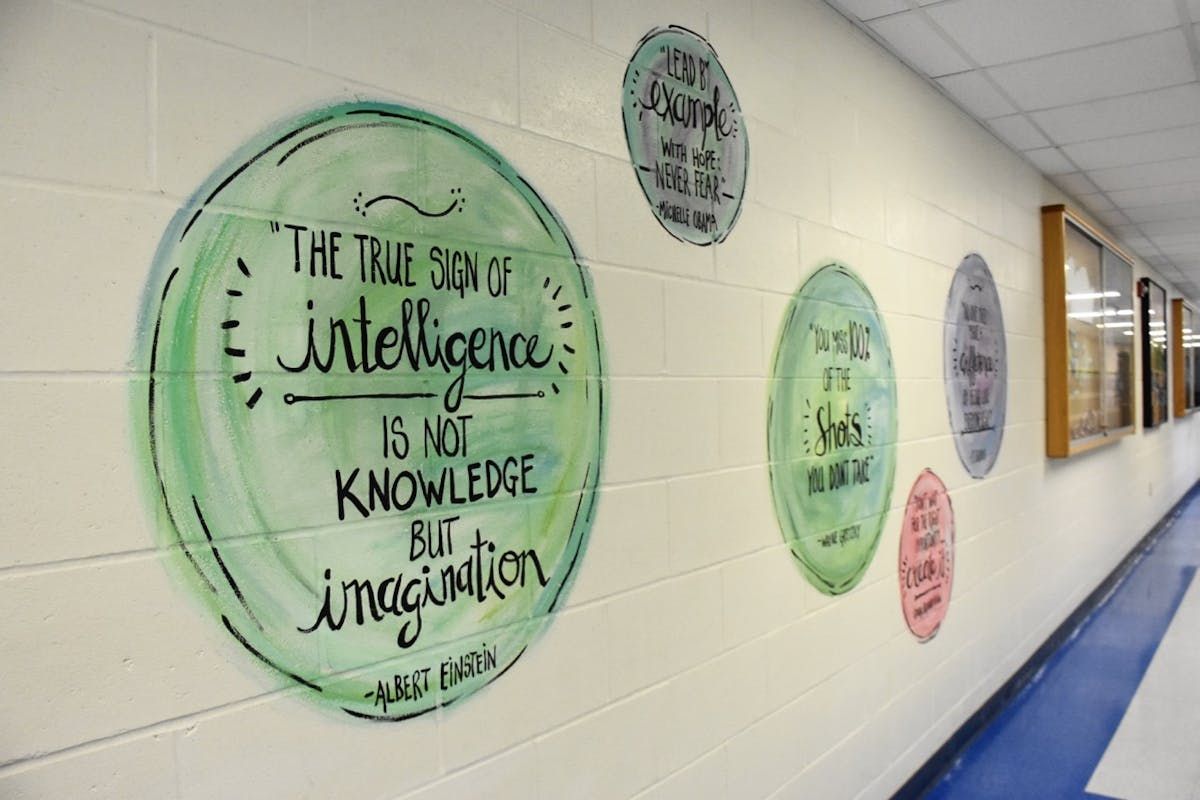 From blank walls to the welcome mat: Digby Regional High School murals ...