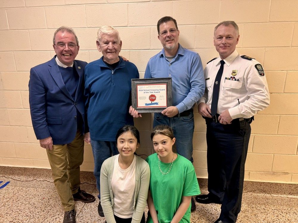 John (Red) Cheverie, 94, earns crossing guard award in Charlottetown ...