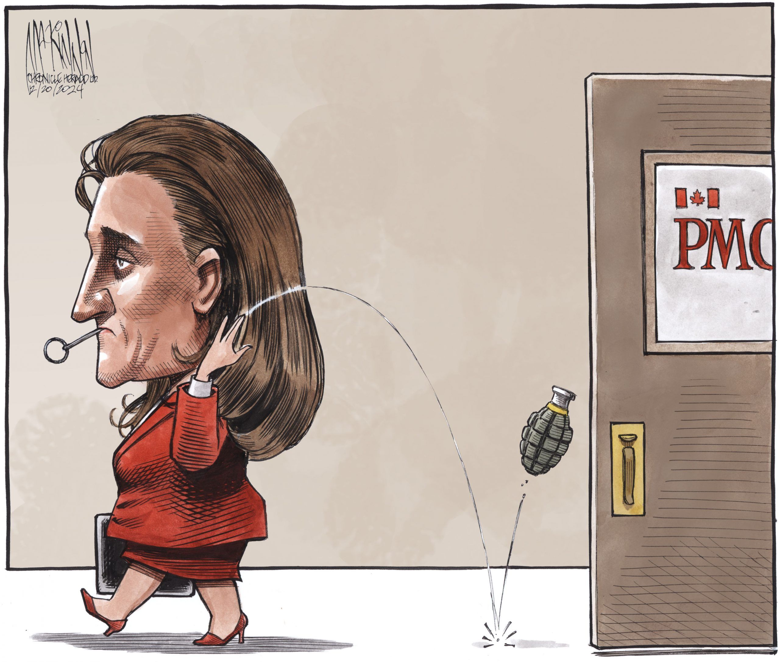 Bruce MacKinnon's cartoon for Dec. 20, 2024. | PNI Atlantic News