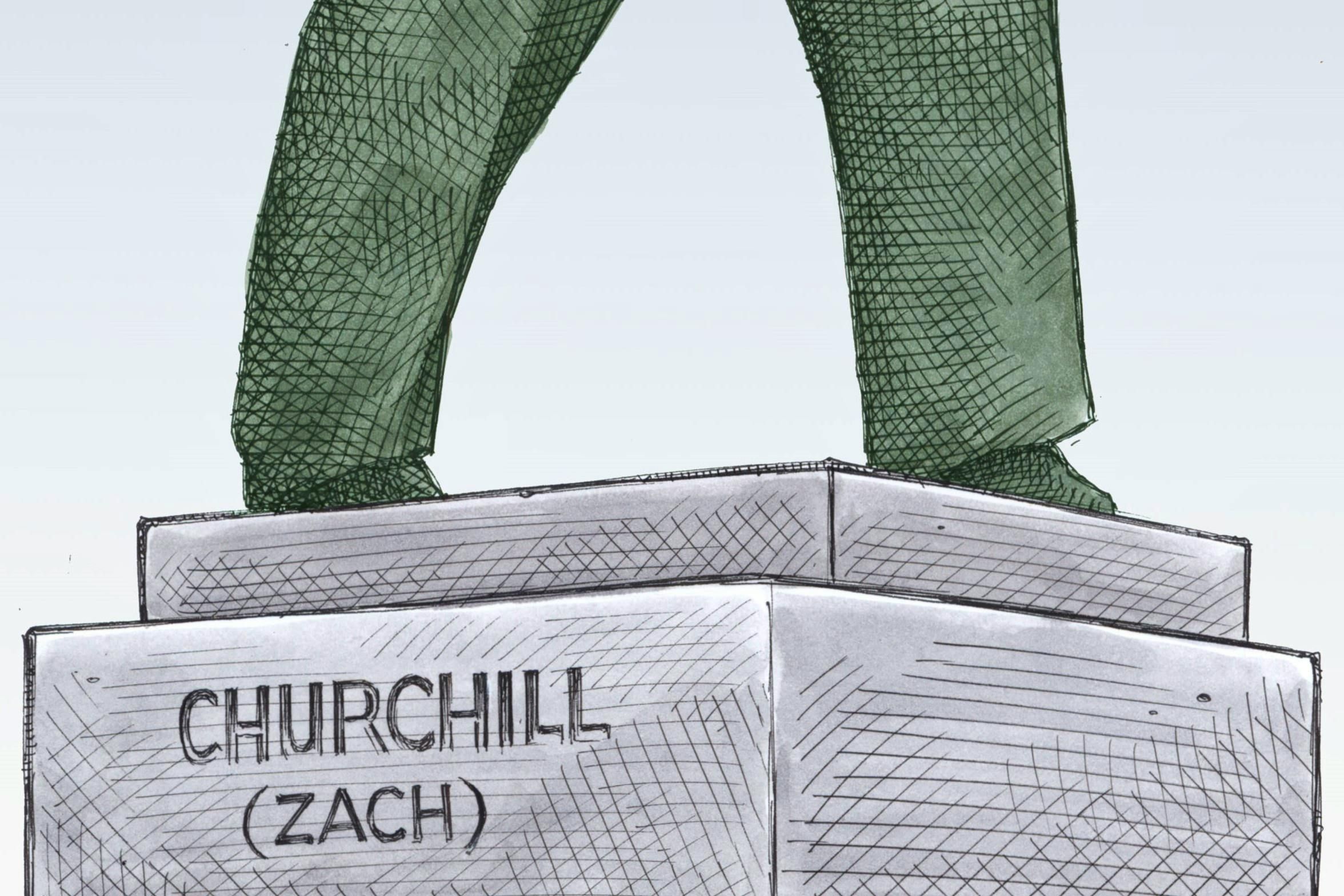 BRUCE MacKINNON CARTOON: ‘It is the courage to continue that counts ...