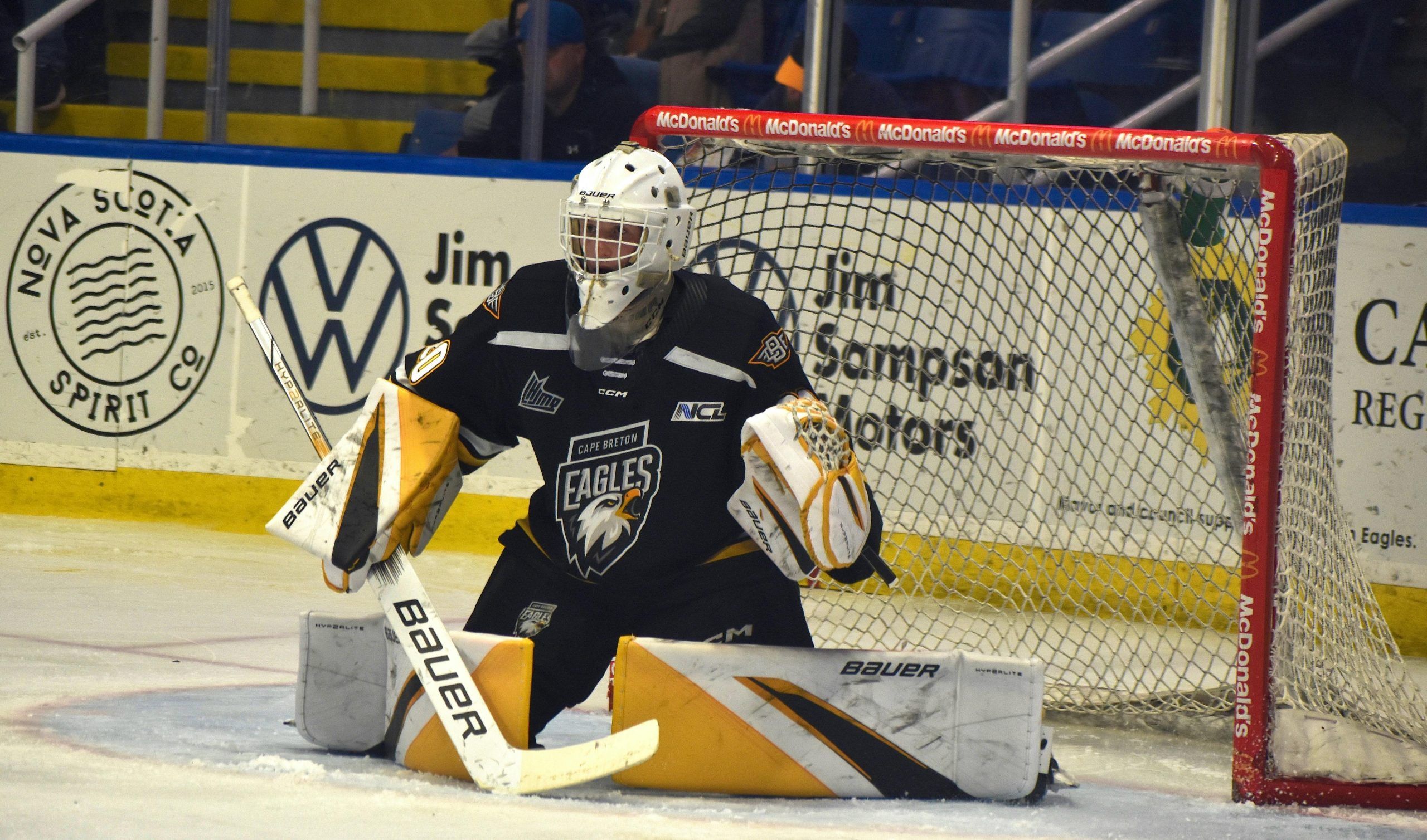 Cape Breton Eagles’ goaltender Brandon Lavoie understanding role with team in rookie season ...