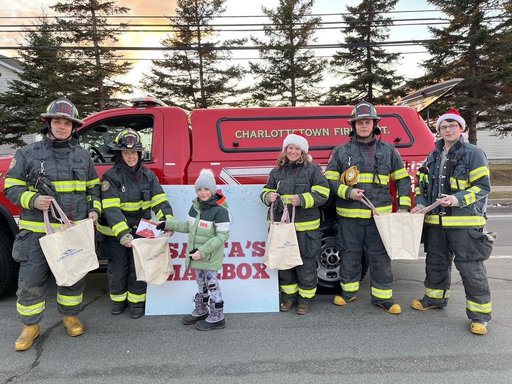P.E.I. firefighters help deliver letters to Santa from local children ...