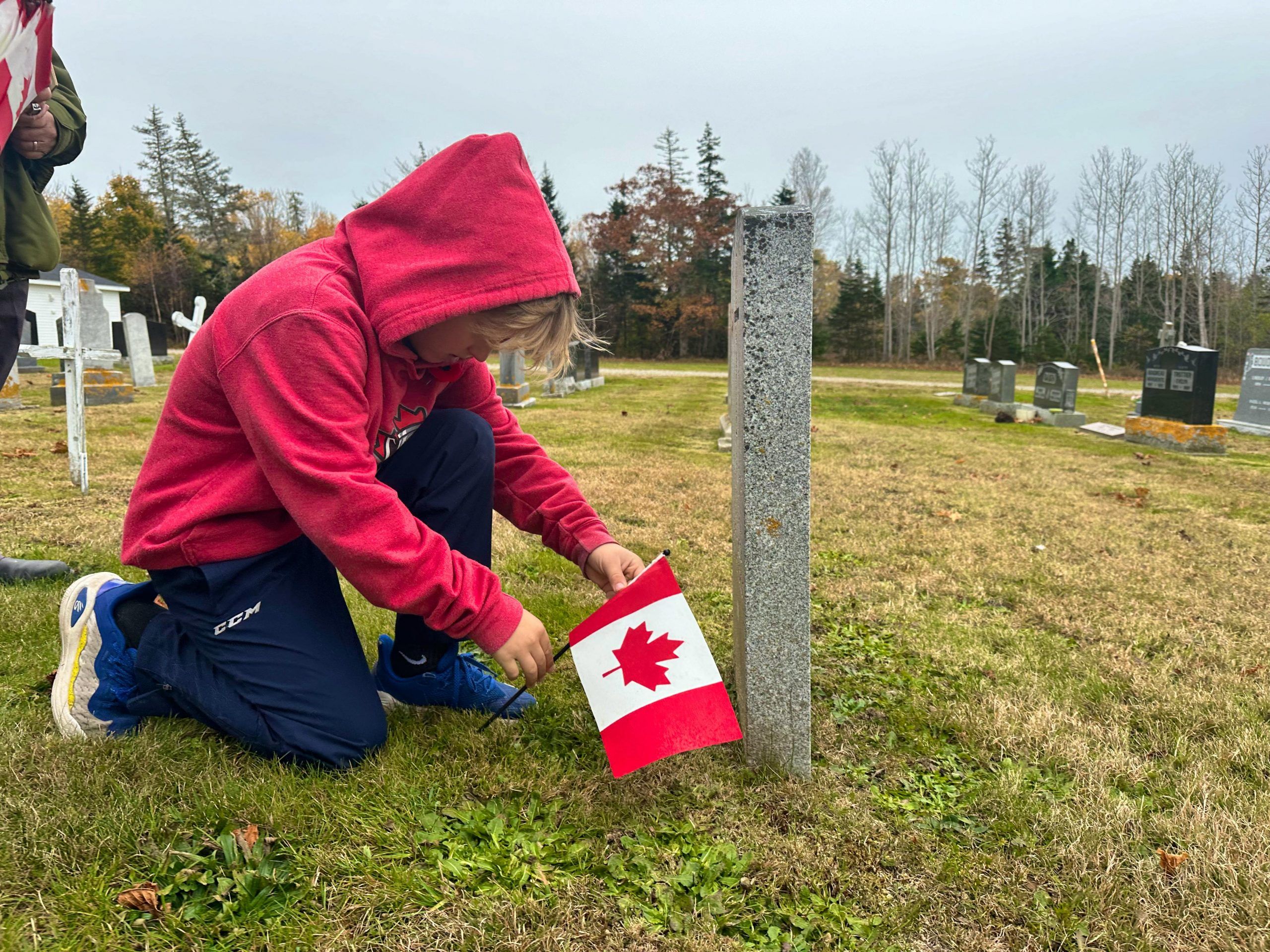 'We will remember them': Students join Wedgeport Legion in placing ...