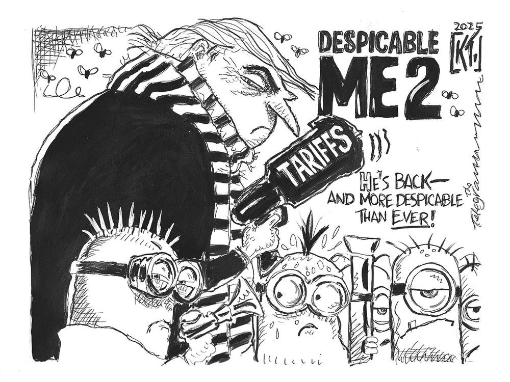 KEVIN TOBIN CARTOON: Trump's tariffs, the sequel | PNI Atlantic News