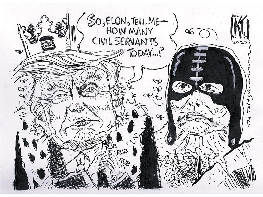 KEVIN TOBIN CARTOON: Trump's minion Musk | PNI Atlantic News