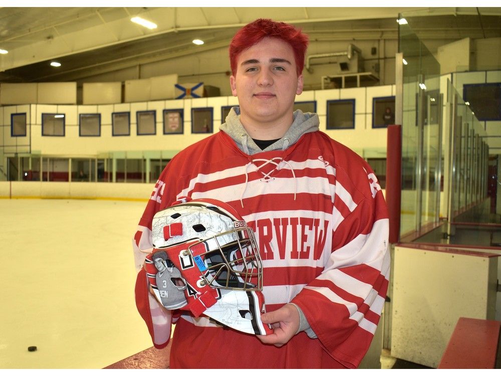 Ravens goalie Lawrence pays tribute to late father with special helmet ...