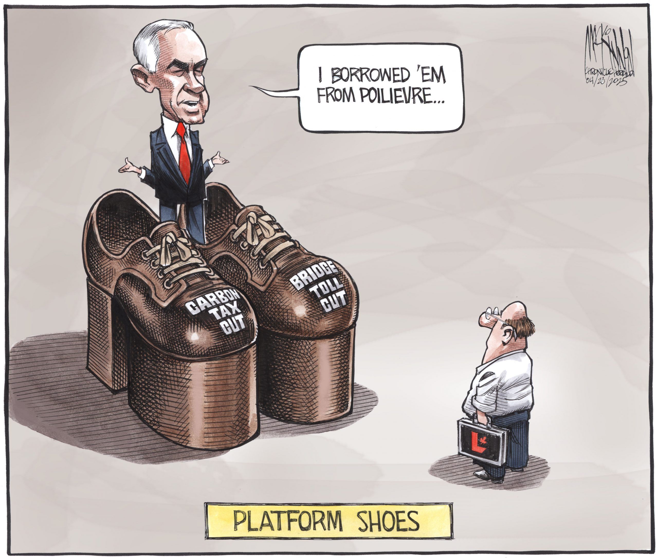 BRUCE MacKINNON: Mark Carney in his big boy shoes