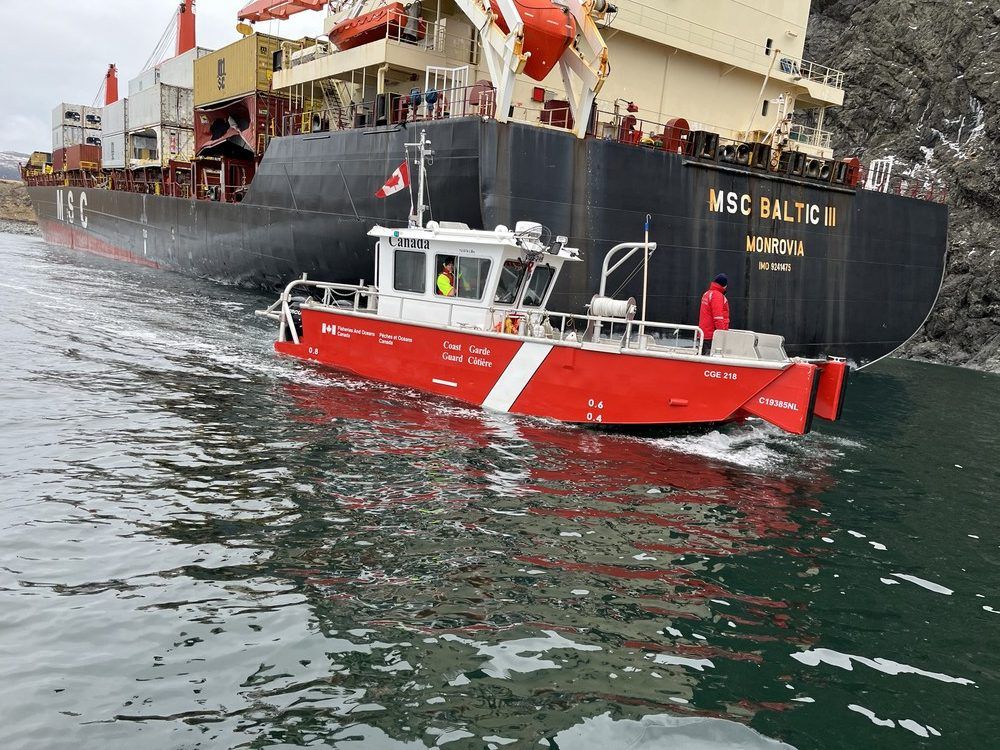 Two more tar balls found close to cargo ship wrecked near Lark Harbour ...