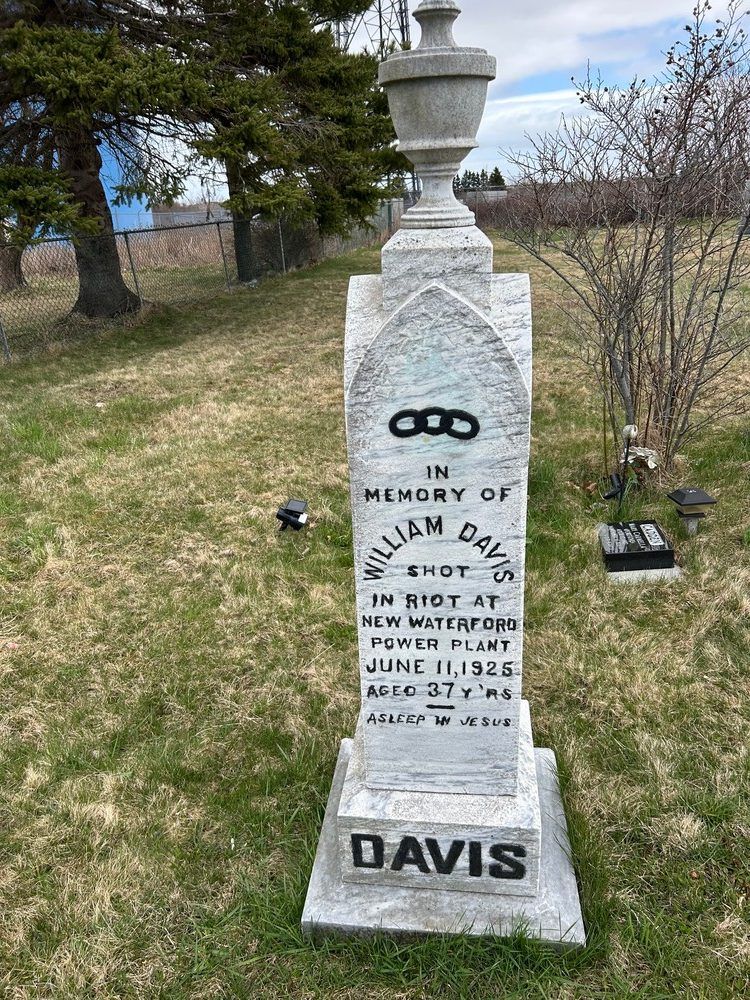 100th anniversary of death of William Davis | PNI Atlantic News