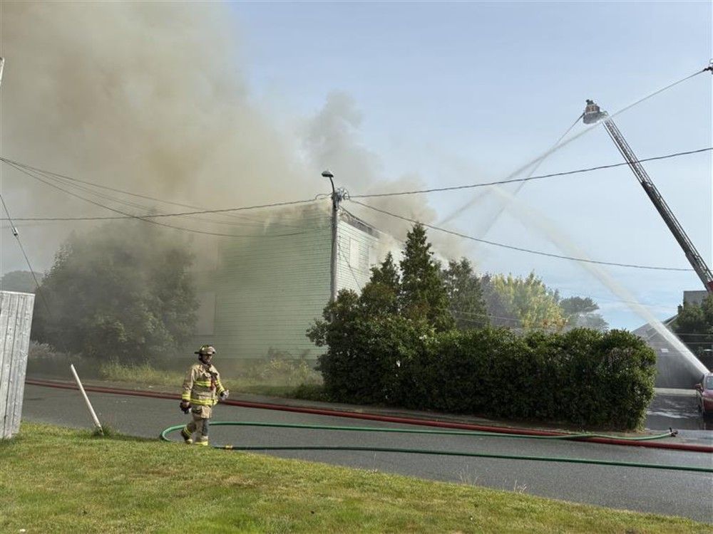 Morrison High in Cape Breton on fire | PNI Atlantic News