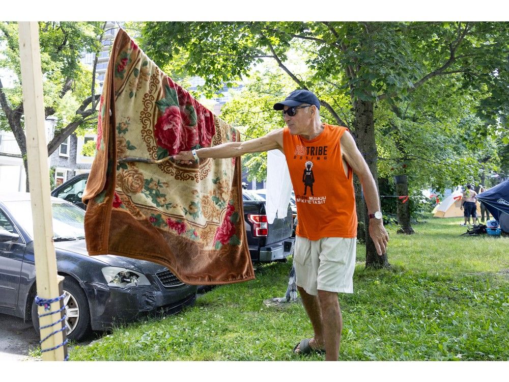 Halifax's Cogswell homeless encampment could close: Motion filed | PNI ...