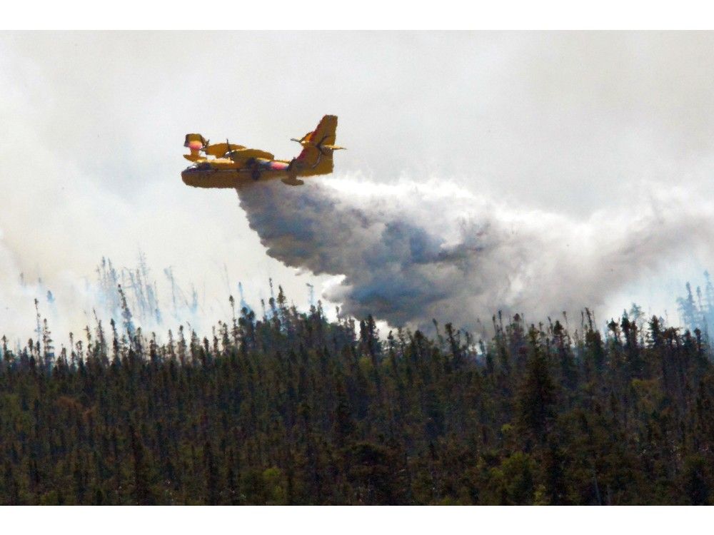 Strong day of fire suppression expected on Kingston NL wildfire | PNI ...