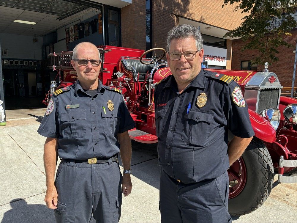 After volunteer careers, new fire department platoon chiefs step up ...