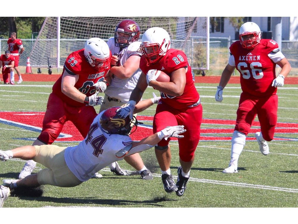 IN PHOTOS: Acadia Axemen defeat Mount Allison in pre-season football ...