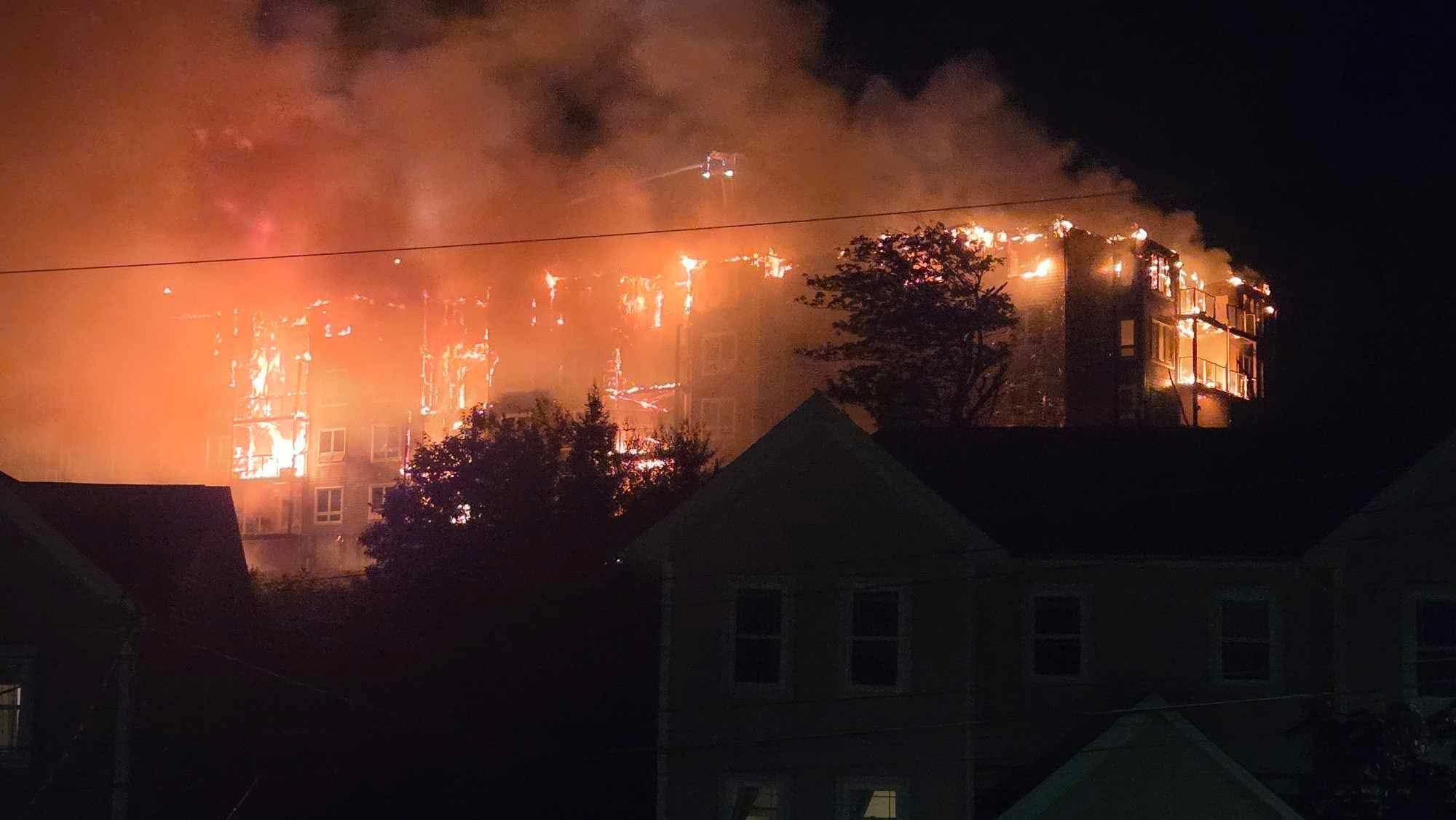 Middle Sackville apartment building heavily damaged by fire | PNI ...