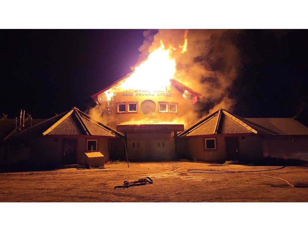 RCMP investigating fire at Mushuau Innu First Nation band council ...