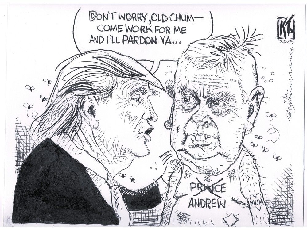 KEVIN TOBIN CARTOON: Where will former prince Andrew turn next? | PNI ...