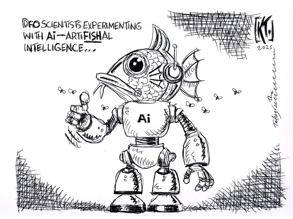 KEVIN TOBIN CARTOON: DFO and AI | PNI Atlantic News