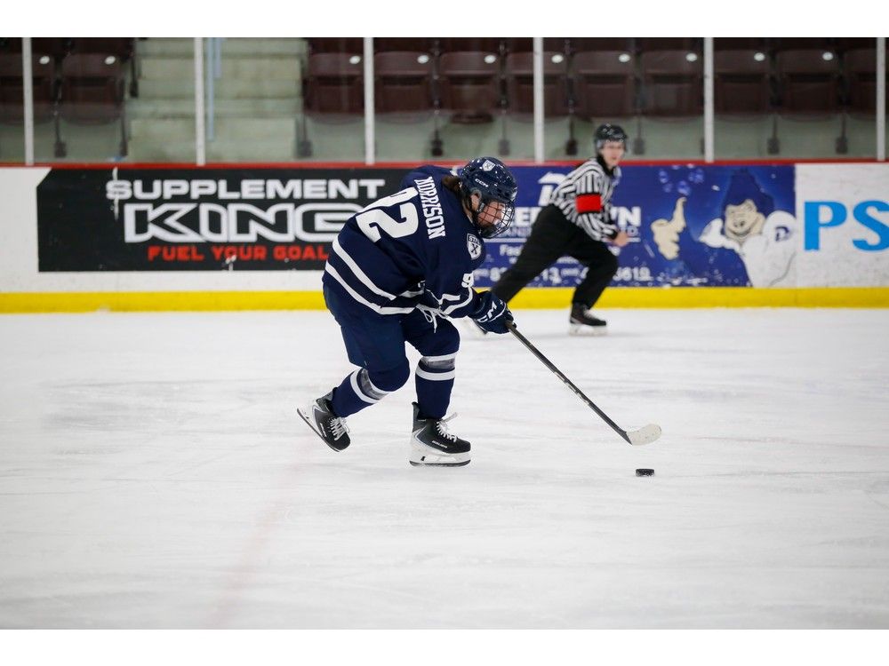 Sam Morrison returns to hockey five weeks after serious on-ice injury ...