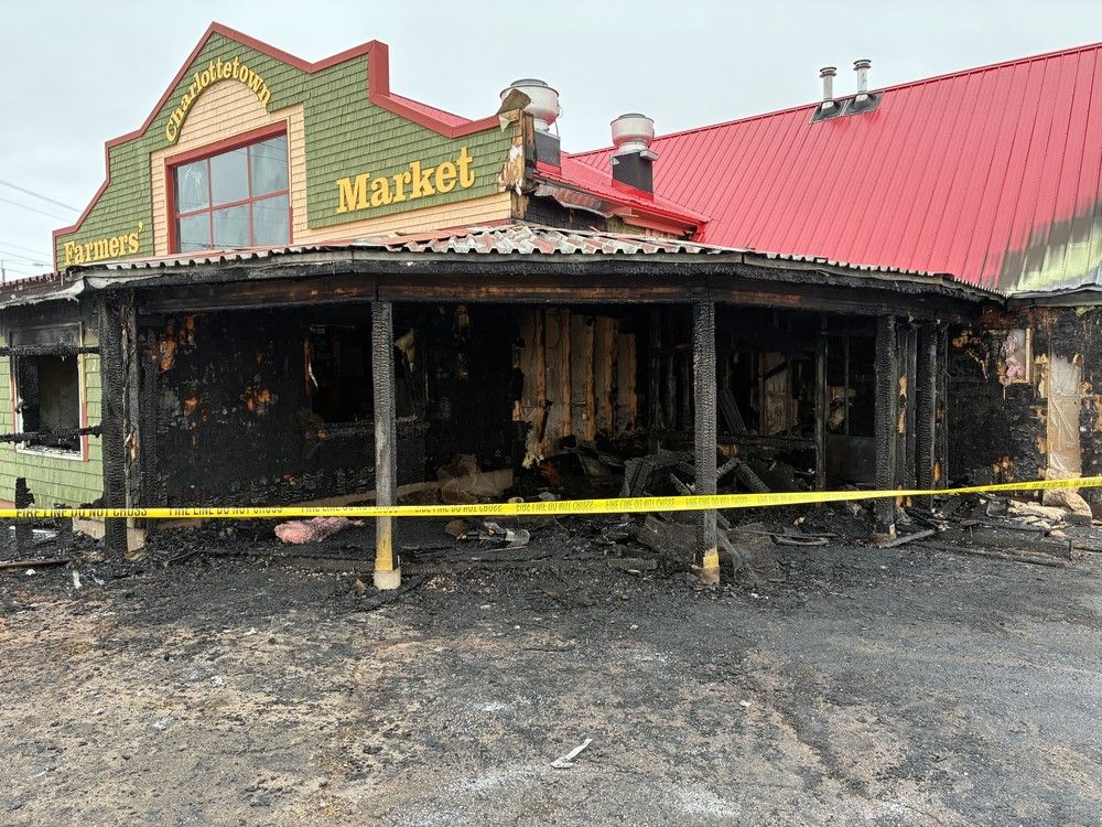 Fire on Christmas damages Charlottetown Farmers' Market | PNI Atlantic News