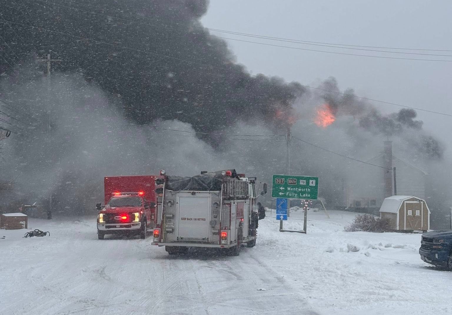 'Everybody is safe' after fire rages through Wallace fish plant | PNI ...