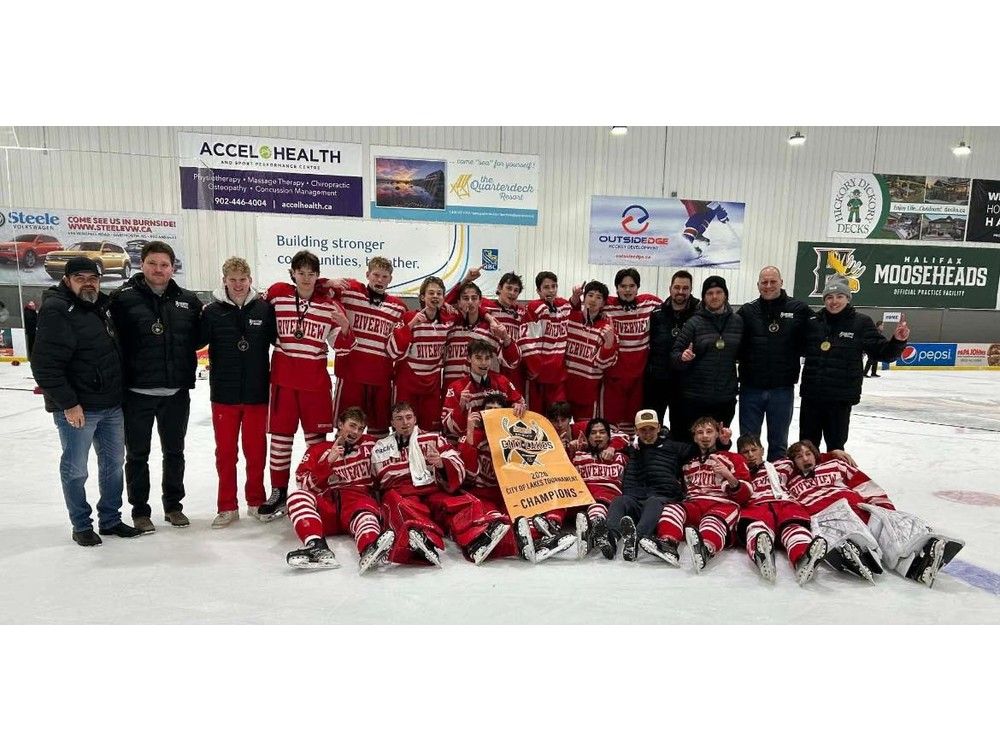 Riverview Ravens claim second straight City of Lakes hockey title | PNI ...