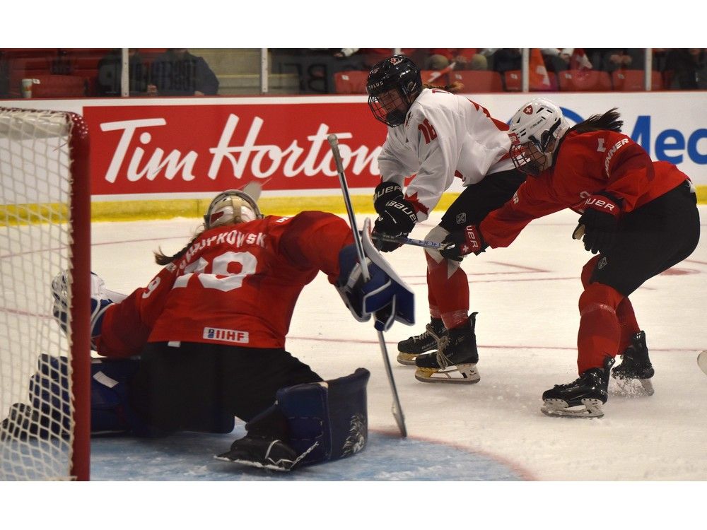 Canada blanks Switzerland to open U18 world hockey championship | PNI ...