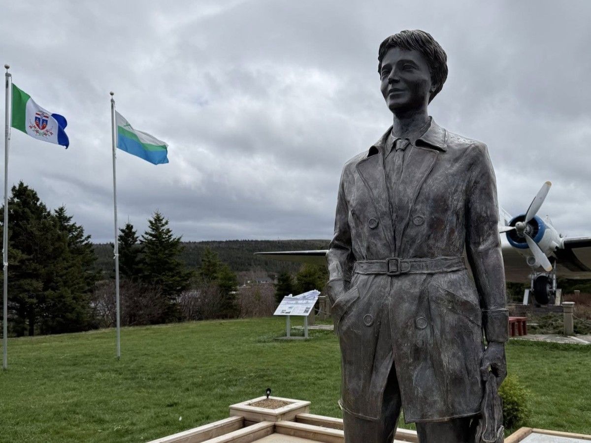 Amelia Earhart is back where she belongs in Harbour Grace | PNI ...