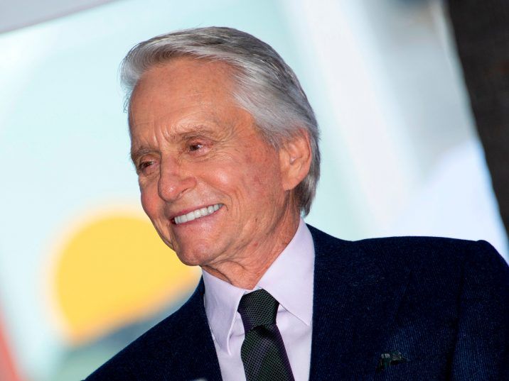 Almost-octogenarian Michael Douglas apparently still enjoys a bit of ...