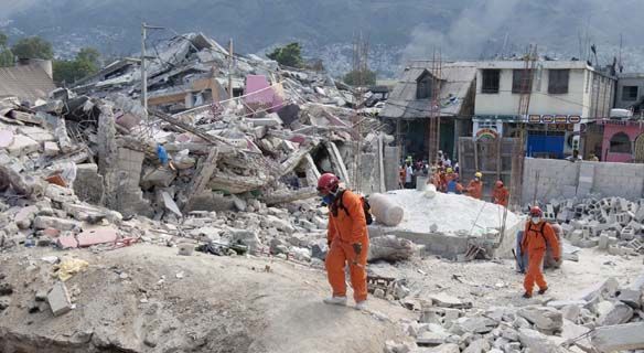Firefighter Haiti Rescue Team | The Province
