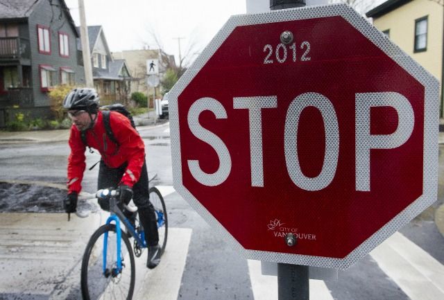 Editorial: Bicycle stop-sign proposal is a non-starter | The Province