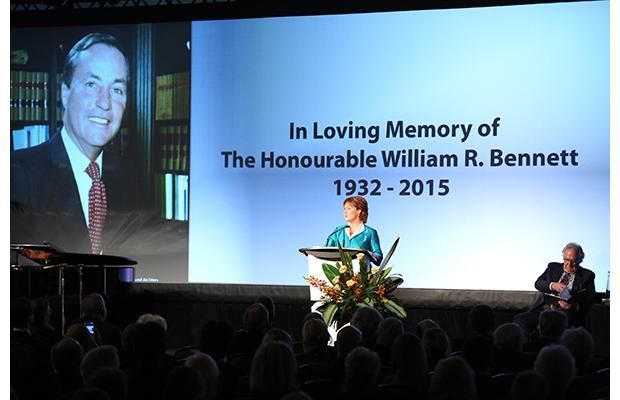 Former B.C. premier Bill Bennett’s accomplishments celebrated at ...