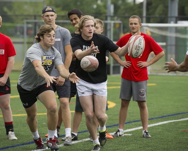 Carson Graham tackles another golden finish, Eagles' rugby traces ...