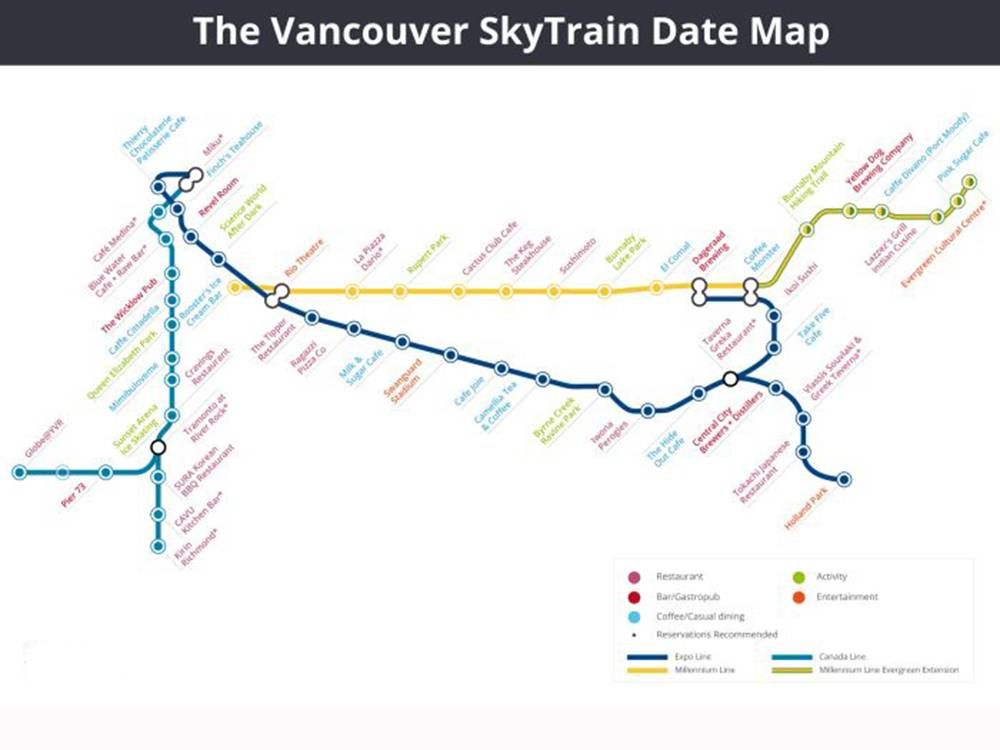 Great date suggestions near every single SkyTrain stop | The Province