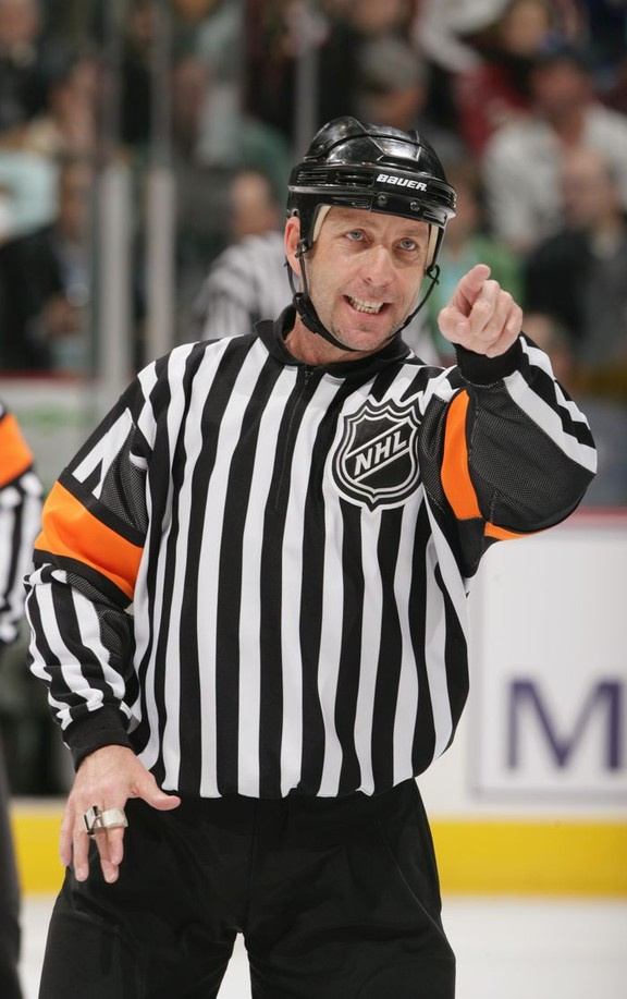 BC Sports Hall's Rob Shick right Royal referee for 20-plus NHL seasons ...