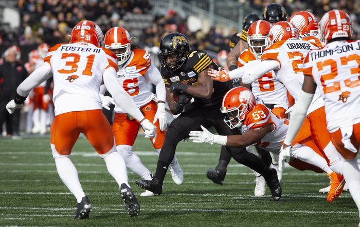 CFL Playoffs: B.C. Lions getting mauled by Hamilton Ticats | The Province